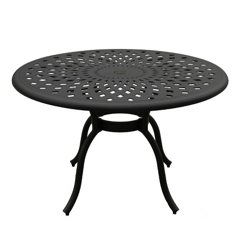 Target round patio table store