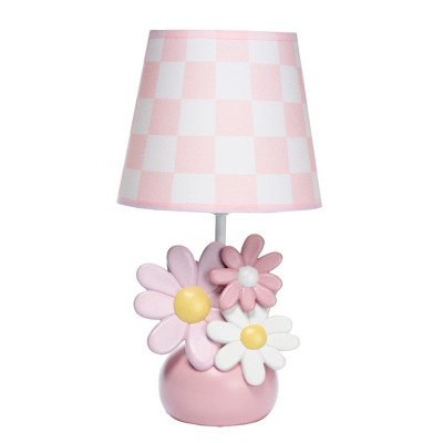 Lambs & Ivy Enchanted Safari Pink Leopard Lamp With Shade & Bulb : Target