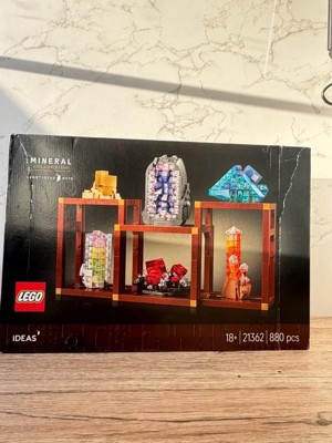 LEGO Ideas Mineral Collection Building Set for Adults, Christmas Gift ...