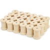 Bright Creations 72-pack Empty Wooden Thread Spools For Crafts, 3 Sizes ...