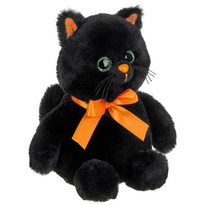 Wild Republic Hug'ems Black Cat Stuffed Animal, 7 Inches : Target