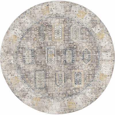 Hauteloom Round Area Rug * Brown : Target