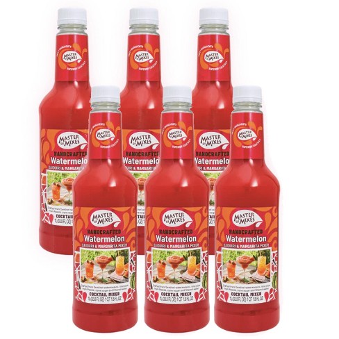 Master Of Mixes 6 Pack Watermelon Daiquiri Drink Mix - Ready To Use – 1 ...