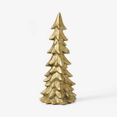 Large Antiqued Ceramic Tree Gold - Threshold™ Designed With Studio ...