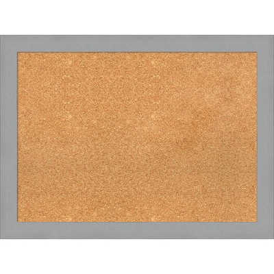 Amanti Art White Cork Board Wood Framed Florentine Gold Bulletin Board ...
