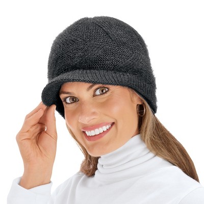 Collections Etc Brimmed Knit Hat : Target