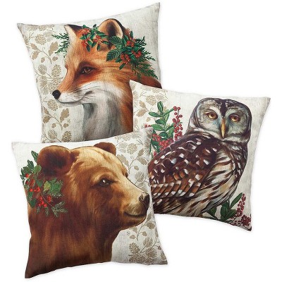 Woodland Animal Throw Pillow : Target