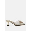 Freja Embellished Bow Kitten Heels : Target