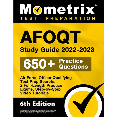 Afoqt Study Guide 2022-2023 - Air Force Officer Qualifying Test Prep ...