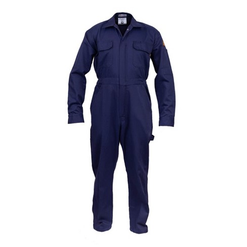 Flame Resistant Coverall Navy Blue Large : Target