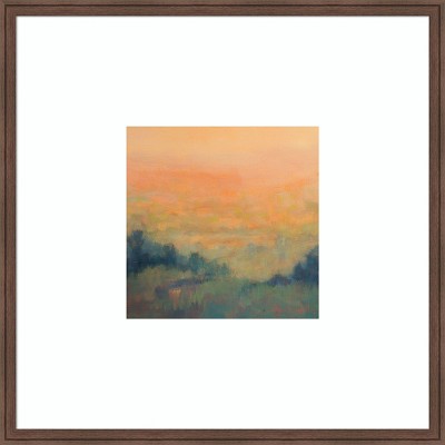 Amanti Art Morning Comes Italy by William McCarthy Wood Framed Wall Art ...