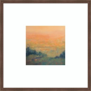 Amanti Art Morning Comes Italy by William McCarthy Wood Framed Wall Art ...