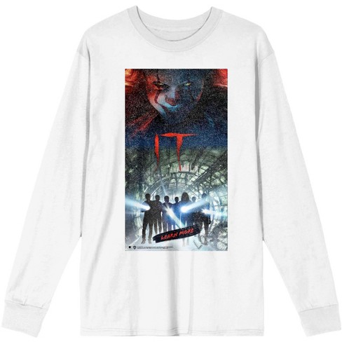 It Chapter 2 Movie Poster Women's White Long-sleeve Tee : Target