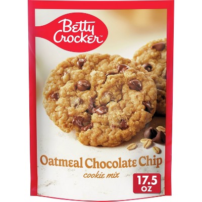 Betty Crocker Oatmeal Chocolate Chip Cookie Mix - 17.5oz : Target
