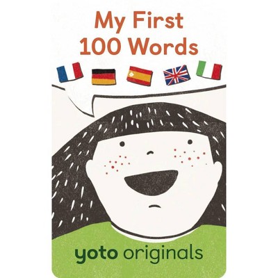 Yoto My First 100 Words Audio Card : Target