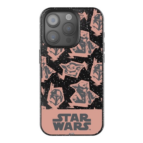 Keyscaper Star Wars: The Mandalorian Grogu Pattern Bling Cell Phone ...