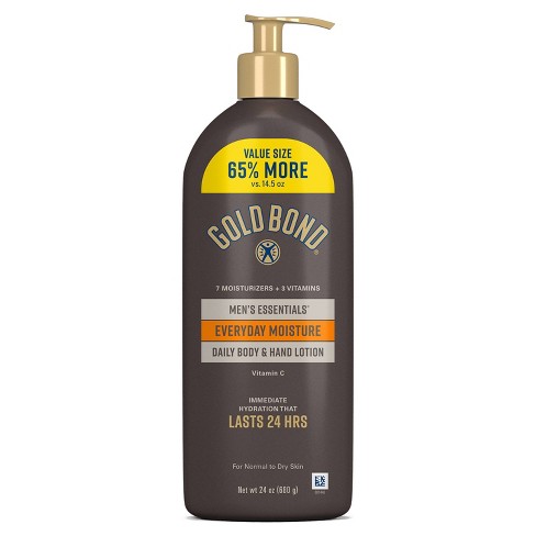 Gold Bond Men's Moisture Hand And Body Lotion - 24oz : Target