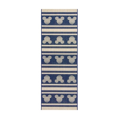 Mickey Mouse Stripes Outdoor Rug : Target