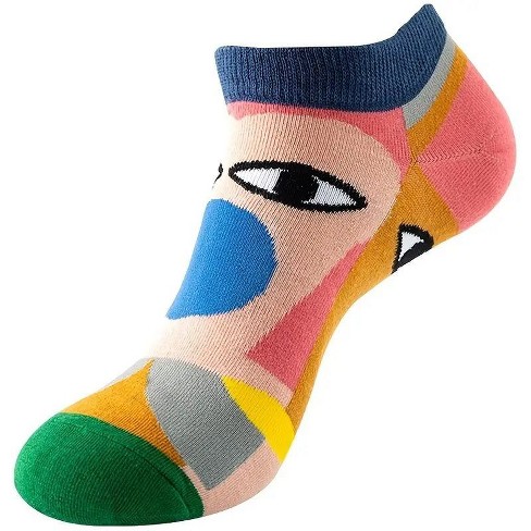 Abstract Art Ankle Socks (women's Sizes Adult Medium) From The Sock ...