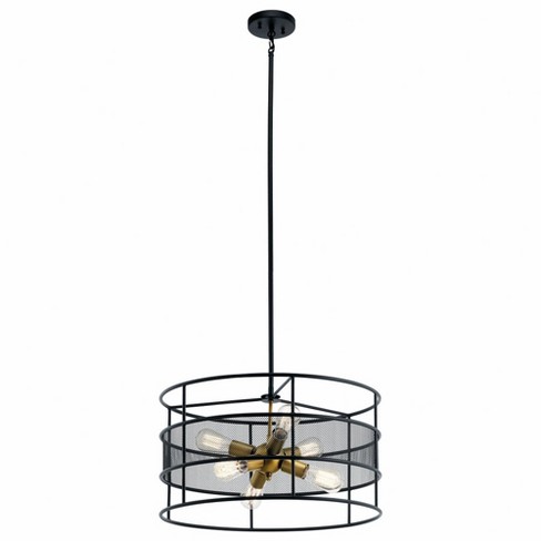 Kichler Lighting Piston 6 - Light Pendant In Black : Target