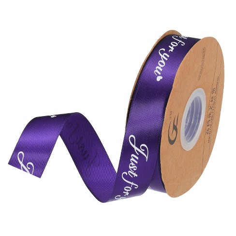 Unique Bargains Gift Wrapping Wedding Wide Satin Grosgrain Ribbon 1 Pc ...