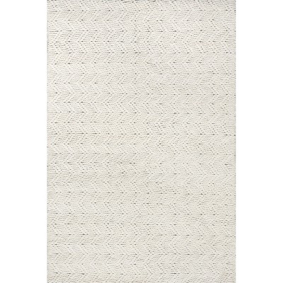 Nuloom Electra Contemporary Wool Area Rug, 5' X 8', Ivory : Target