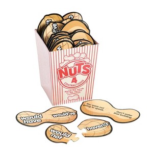 6" Peanut-Shaped Cardboard Contraction Puzzles - Set of 50 : Target