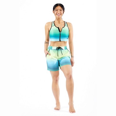 Tomboyx Zip-up Swim Top, Racerback Bathing Suit Compression Sport ...