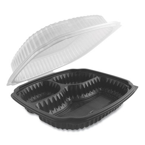 Anchor Packaging Culinary Lites Microwavable 3-compartment Container ...