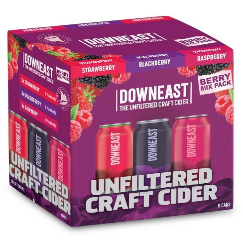 Downeast Cider Mix Pack #3 - 9pk/12 Fl Oz Cans : Target