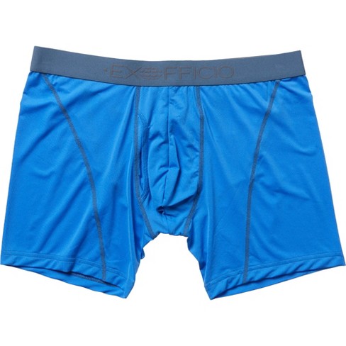 Exofficio 6" Give-n-go Sport 2.0 Boxer Briefs - Small - Lagoon/steel ...