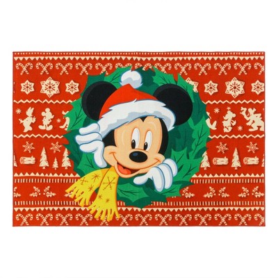 Mickey Mouse Spheres Outdoor Rug : Target