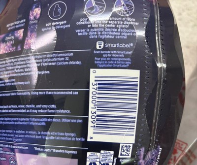 Downy Ultra Soft + Calm Lavender & Vanilla Beans Liquid Fabric Softener ...