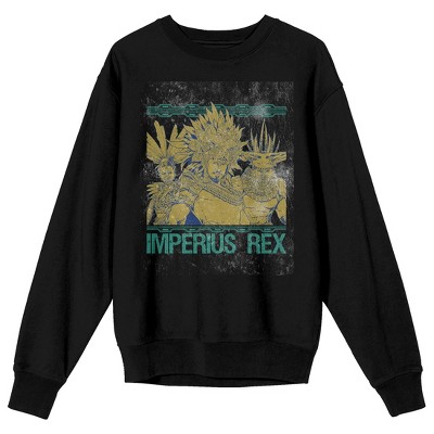 Black Panther Wakanda Forever Imperious Rex Namor Crew Neck Long Sleeve ...