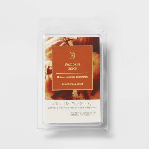 6ct Pumpkin Spice Wax Melts 2.5oz - Threshold™ : Target