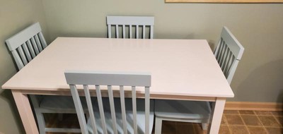 5pc Modern Two-toned Kitchen Dining Set - Saracina Home : Target