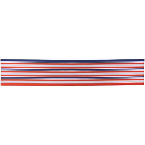 Northlight 71" Red, White And Blue Americana Striped Table Runner : Target