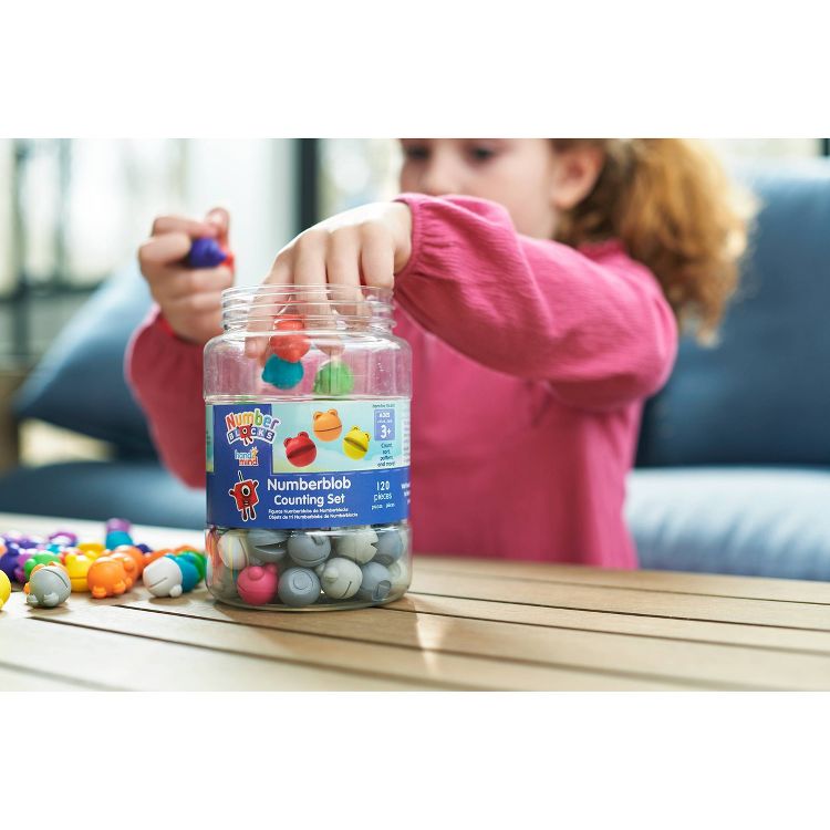 Hand2Mind Numberblocks Numberblob Counting Set - 120pc: Math Kit for ...