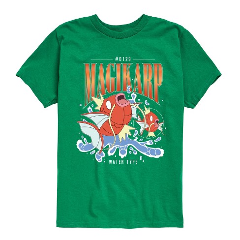 Boys' Pokémon Magikarp Vintage Bootleg Short Sleeve Graphic T-shirt ...