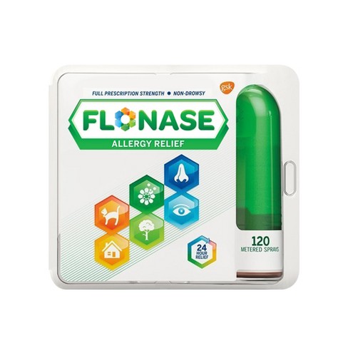 Flonase Allergy Relief Nasal Spray - Fluticasone Propionate - 144ct/0. ...