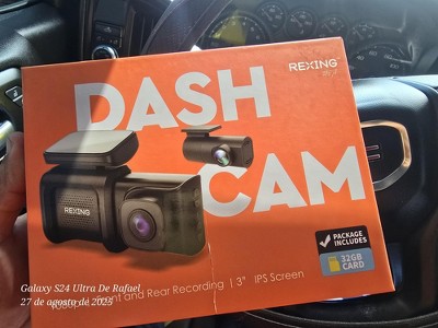 Rexing DT2 Dual Channel 1080p Front and Rear Dash Cam : Target