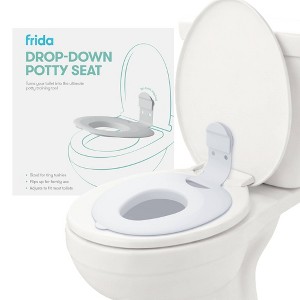 Frida Baby Drop Down Potty Training Seat 18m-3yr - White : Target