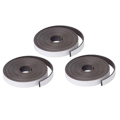 3 Rolls 1" X 10ft Magnet Strips With Adhesive - Dowling Magnets : Target