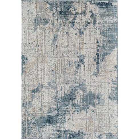 Rugs America Astor Ad75a Stargazer Transitional Abstract Ivory Area Rug ...
