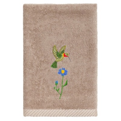 3pc Hada/colibri Design Embellished Towel Set Cocoa - Linum Home ...