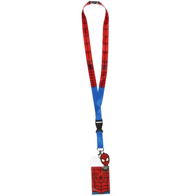 Spider-man Great Power Great Responsibility Red & Black Lanyard : Target