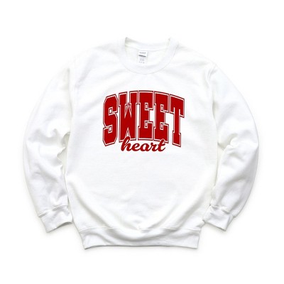 Simply Sage Market Women's Graphic Sweatshirt Sweetheart Varsity - S ...