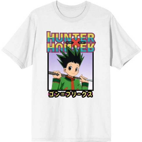 Hunter X Hunter Anime Character Graphic Men's White Graphic T-shirt-xl ...