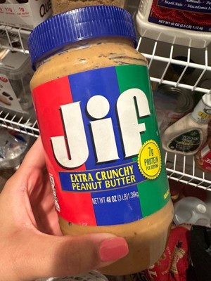 Jif Extra Crunchy Peanut Butter - 40oz : Target