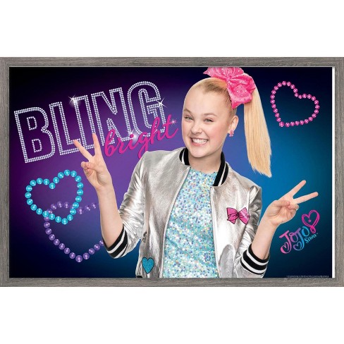 Trends International Nickelodeon Jojo Siwa - Close-up Framed Wall ...
